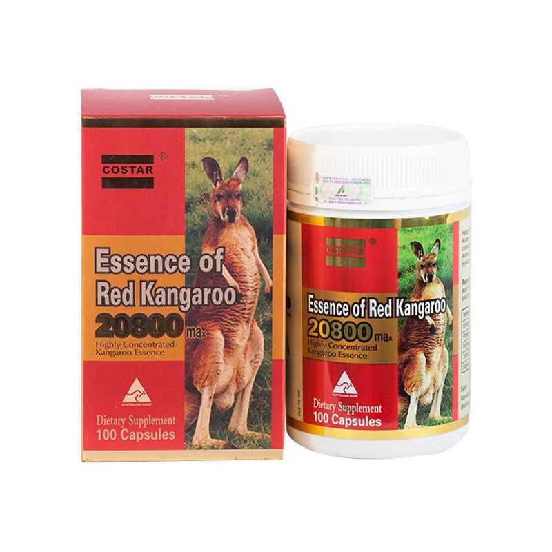Essence Of Red Kangaroo 20800 Max hỗ trợ tăng cường sinh lý nam