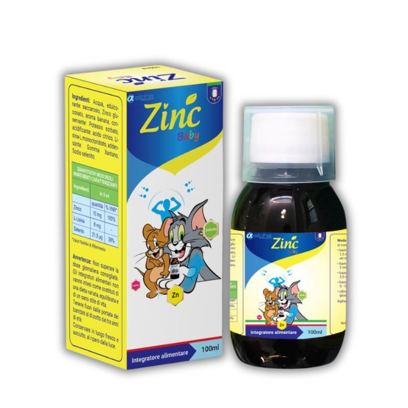Zinc Baby Dung Dịch Uống Hỗ Trợ Bổ Sung Lysine, Kẽm
