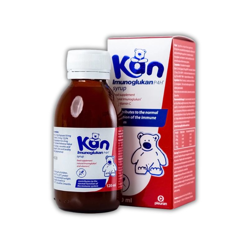 Syrup Kan Imunoglukan P4H Pleuran (120ml)