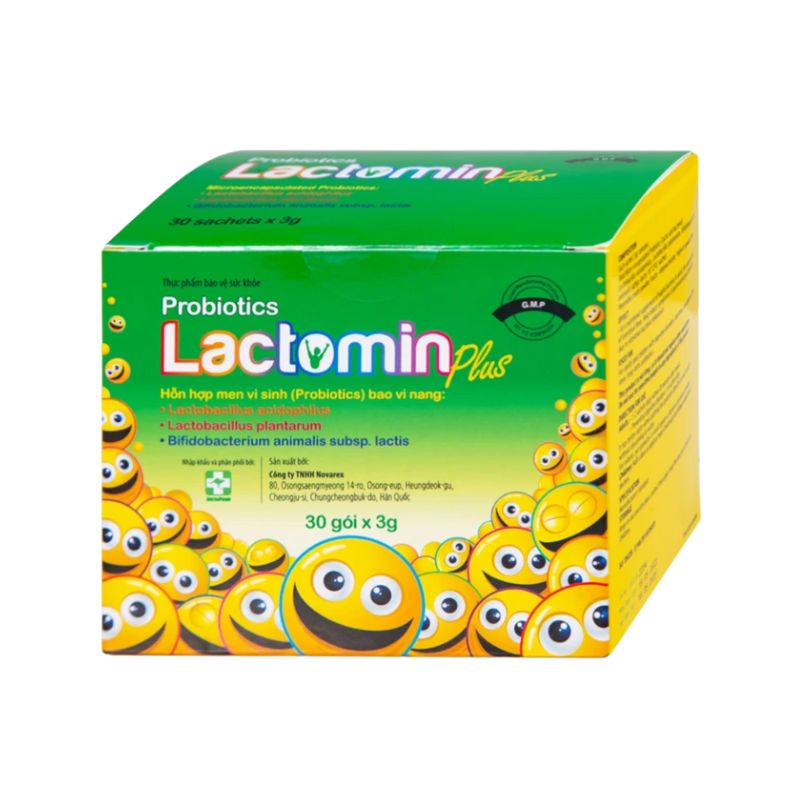Probiotics Lactomin Plus Hàn Quốc Bột (Hộp 30 gói)